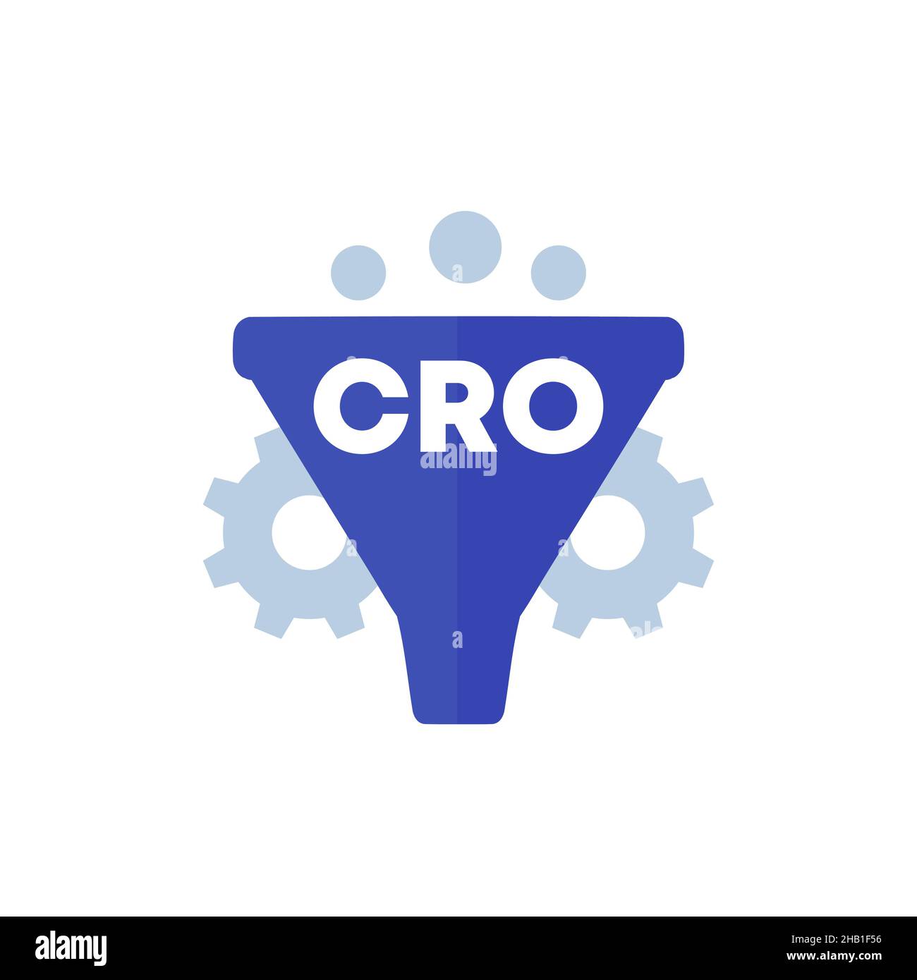 CRO icon, Conversion rate optimization vector art Stock Vector Image ...