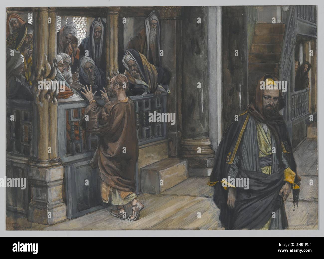 Judas va trouver les juifs hi-res stock photography and images - Alamy