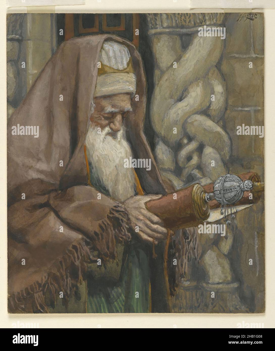The Aged Simeon, Le vieux Siméon, The Life of Our Lord Jesus Christ, La ...