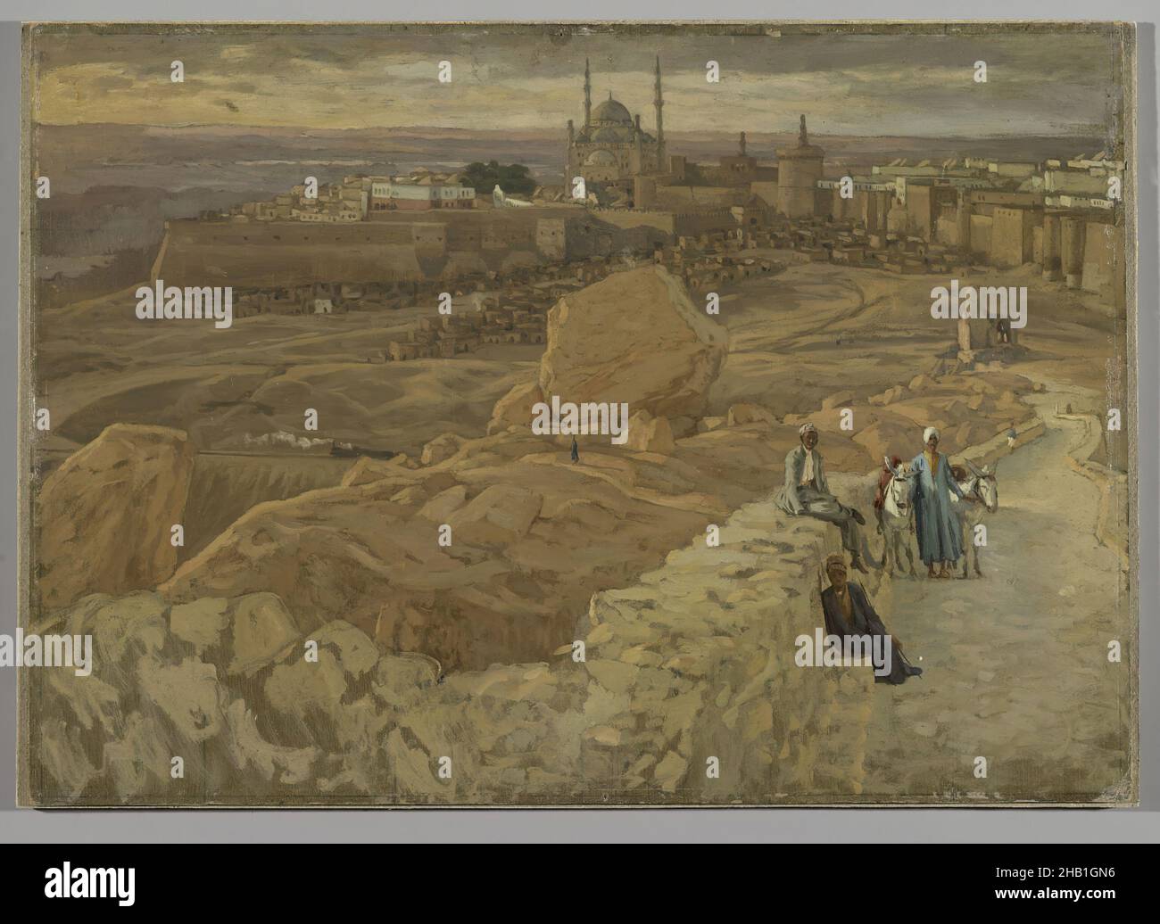 La citadelle du caire prise du mokatam hi-res stock photography and ...