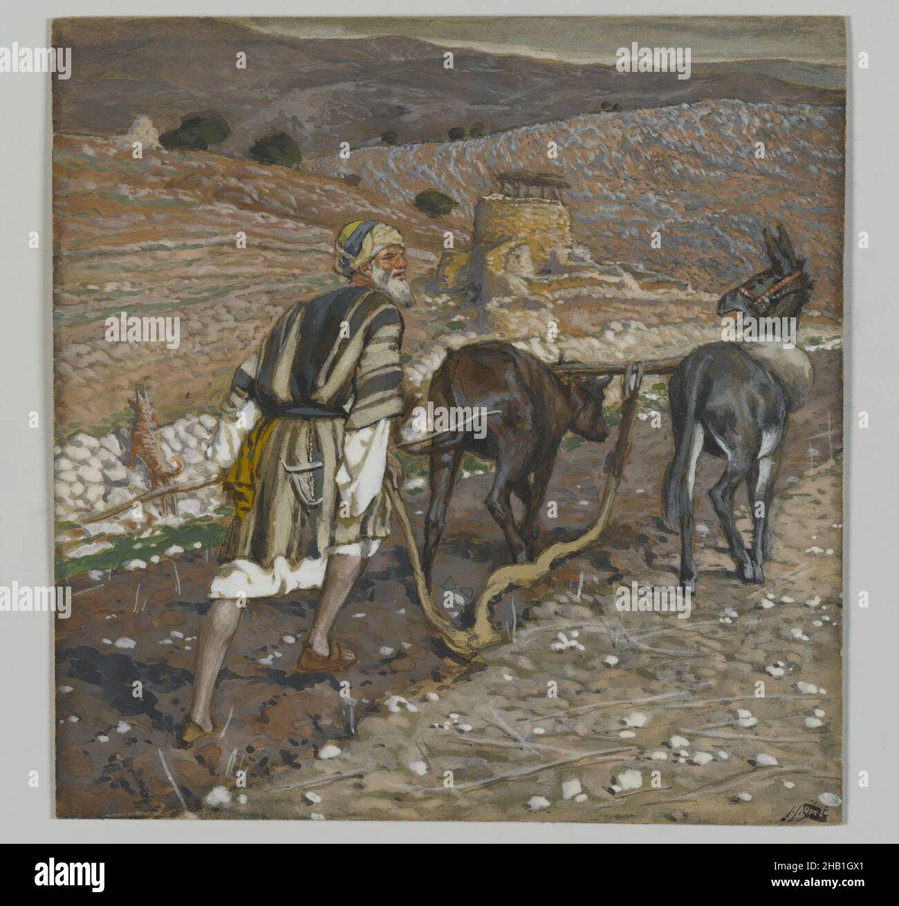 The Man at the Plough, L'homme à la charrue, The Life of Our Lord Jesus ...