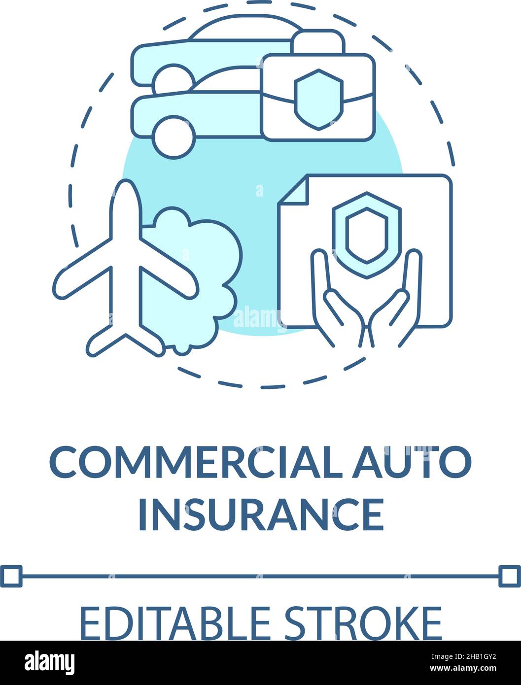 Auto liability insurance Stock Vector Images - Alamy