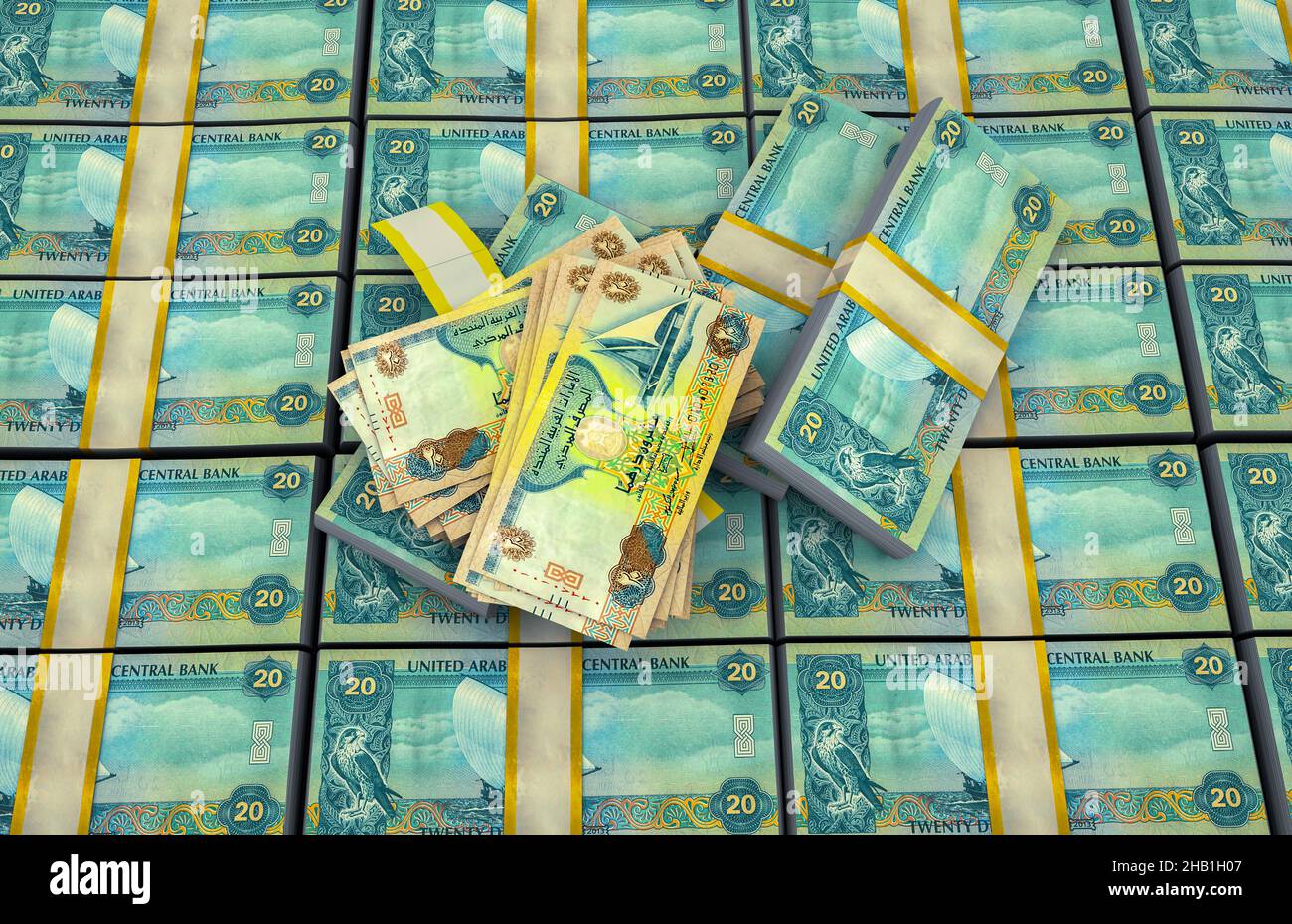 United arab emirates banknote hi-res stock photography and images - Alamy