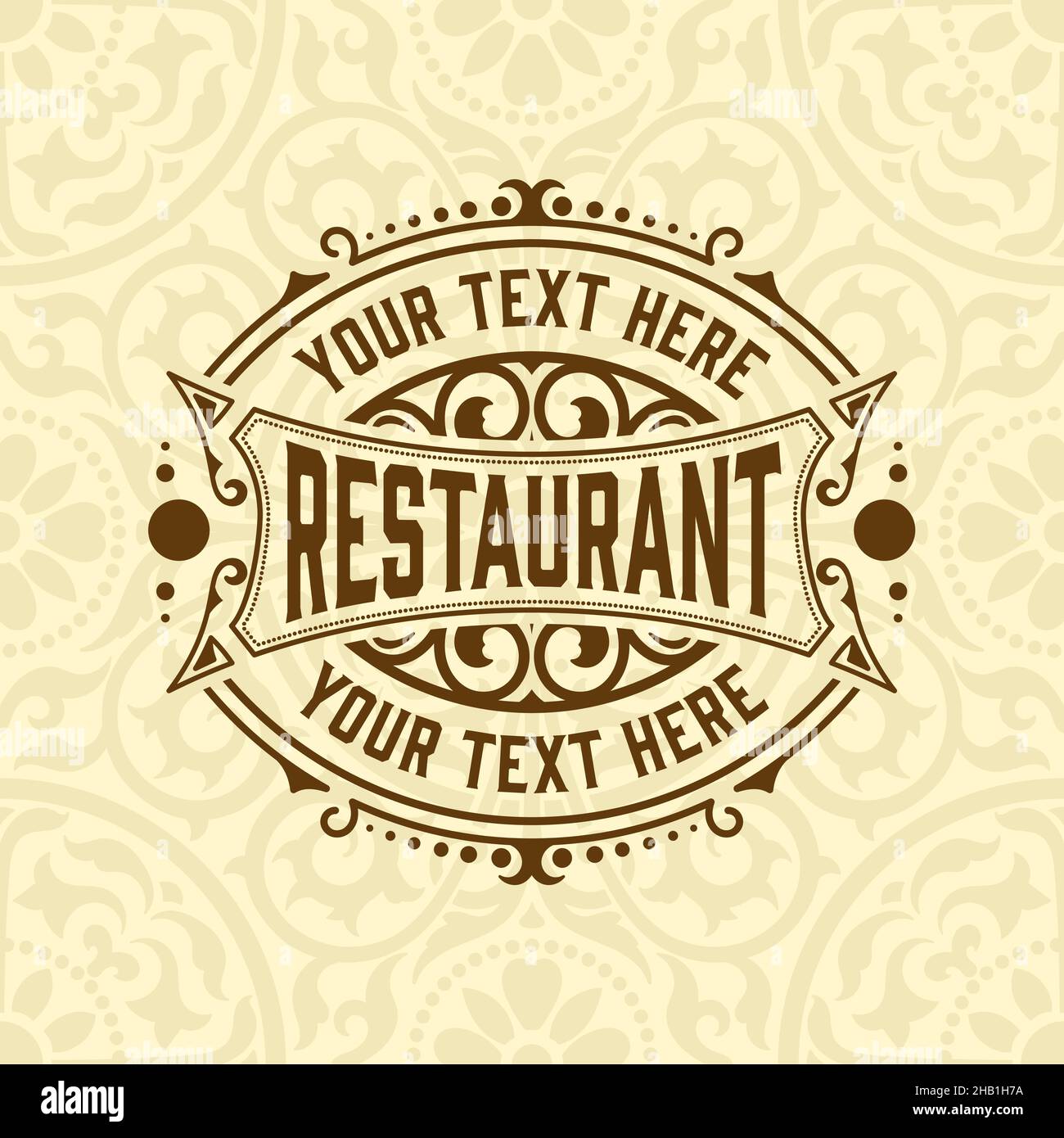 Western card with vintage style Stock Vector Image & Art - Alamy