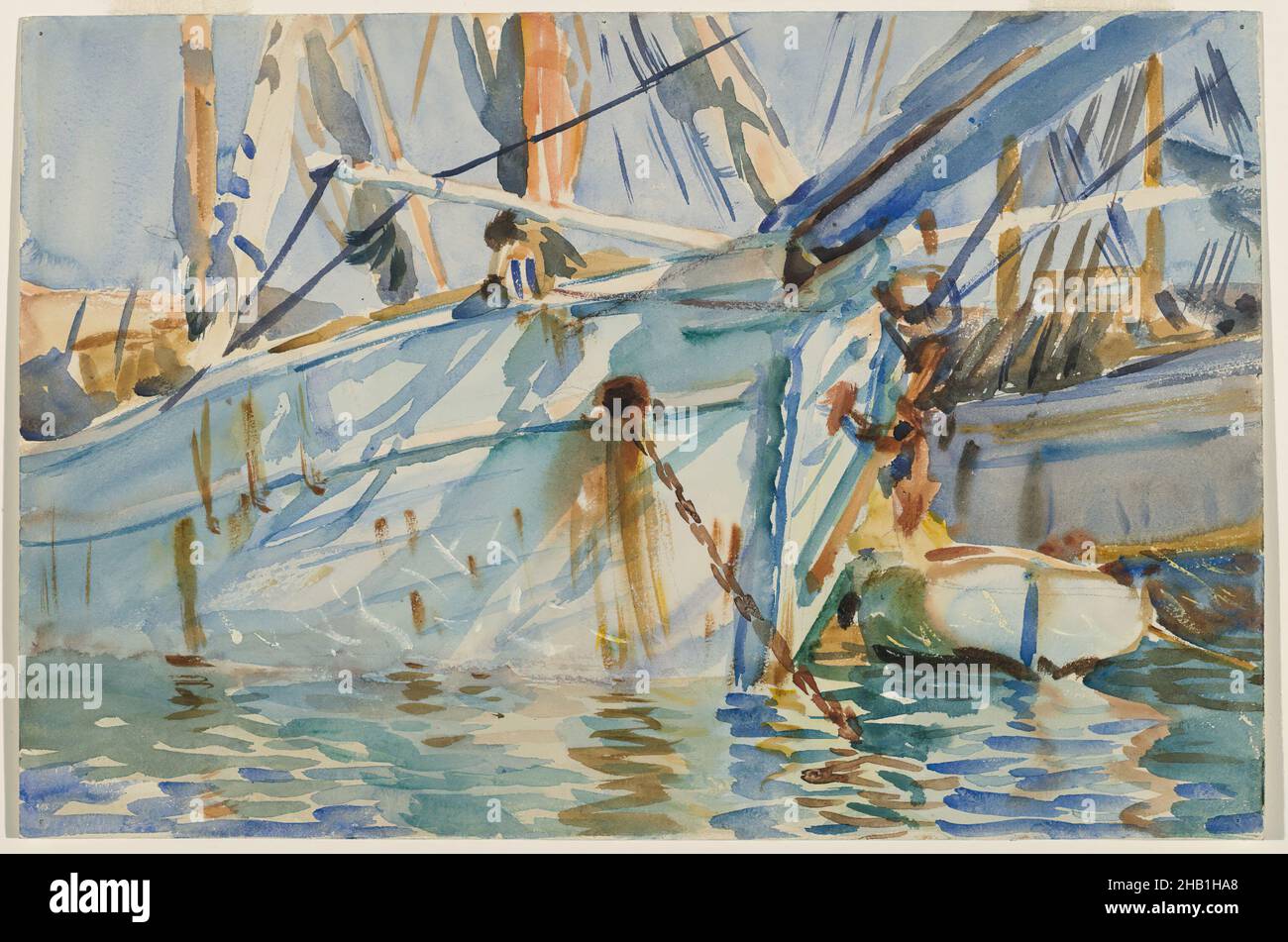 In a Levantine Port, John Singer Sargent, American, born Italy, 1856 ...