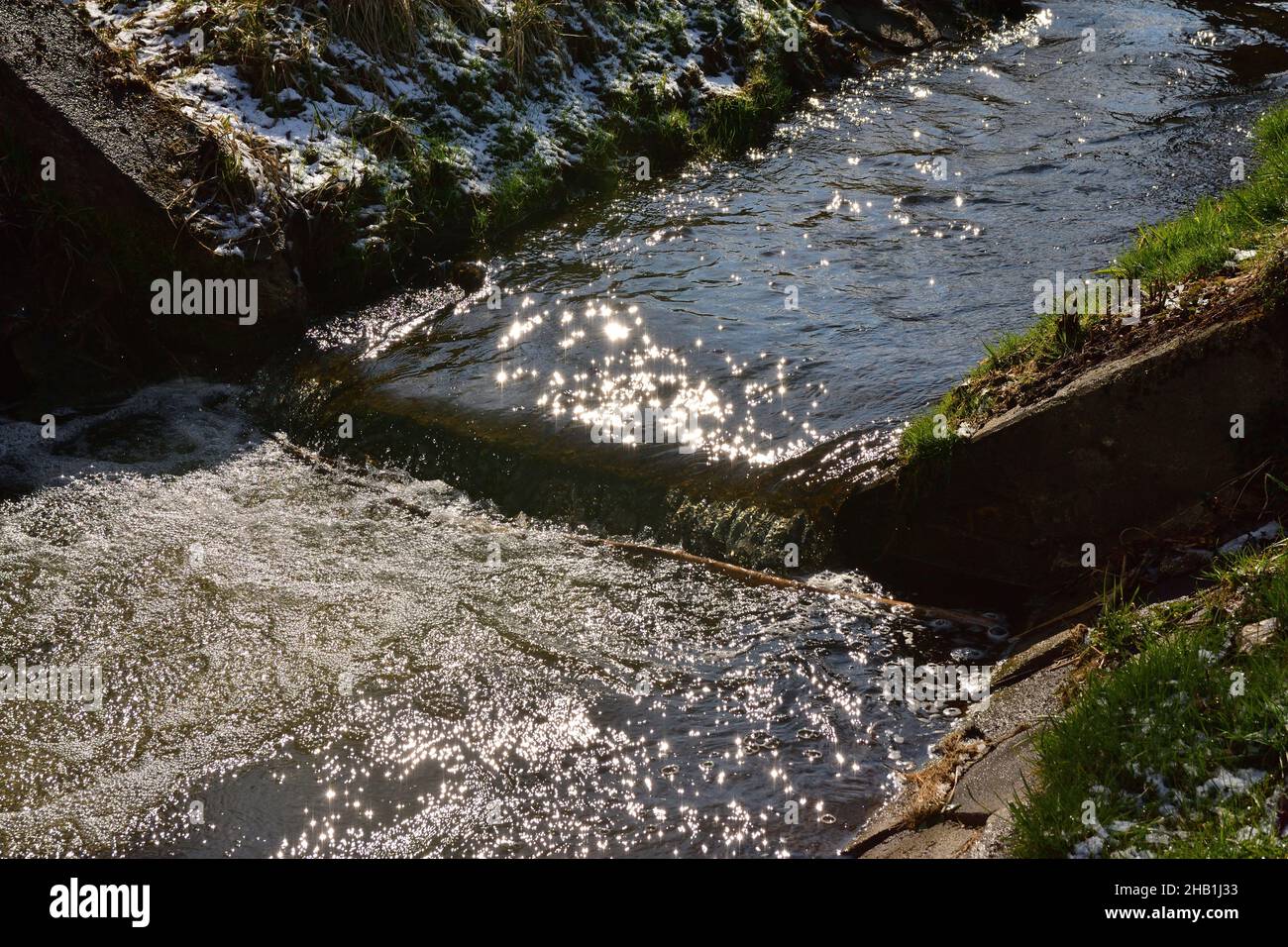 Spillway spring creek dam hi-res stock photography and images - Alamy