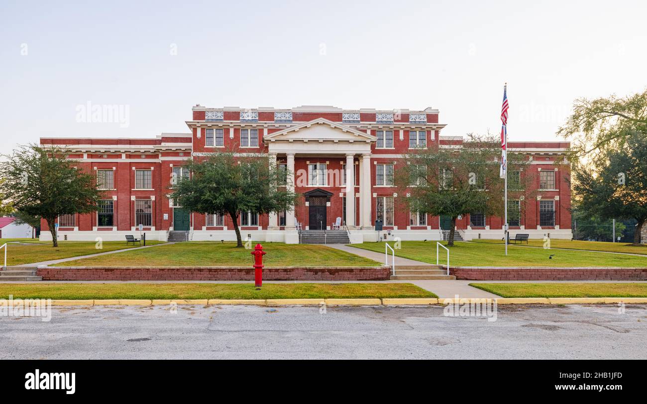 Groveton, Texas, USA - September 26, 2021: The Trinity County ...