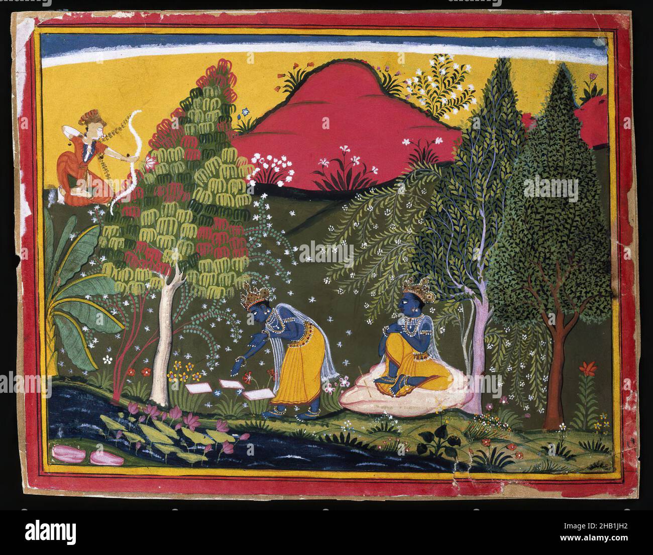 Gita govinda series hi-res stock photography and images - Alamy