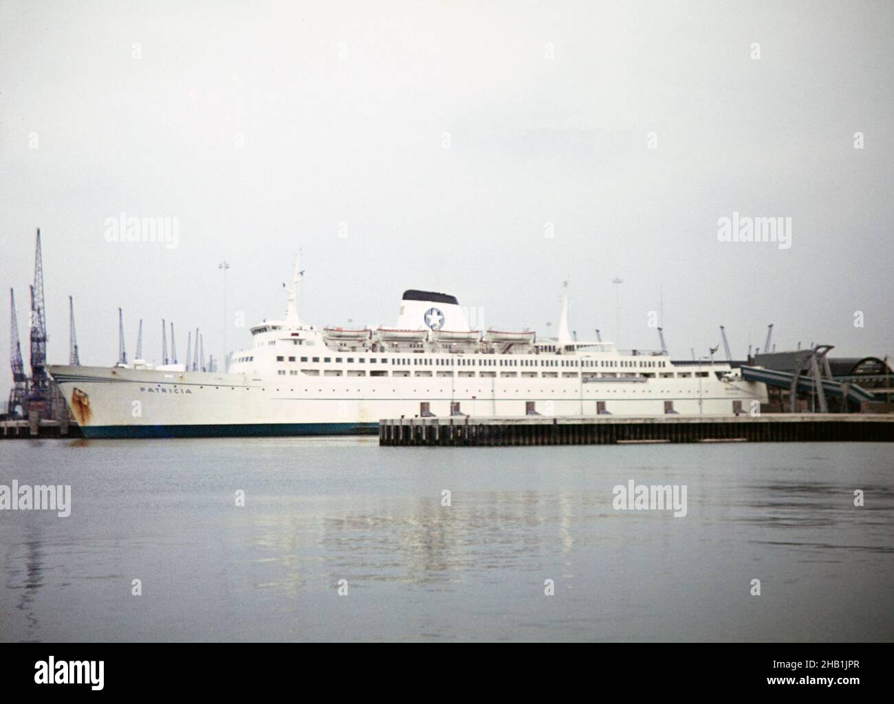 Patricia ferry ship photographed in 1968 built 1966 for Swedish Lloyd ...