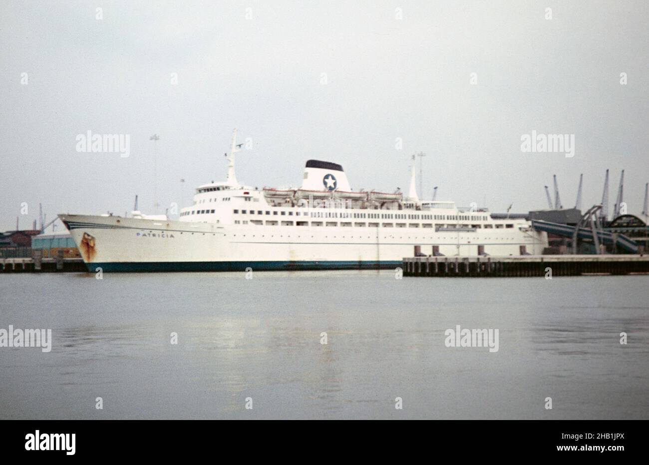 Patricia ferry ship photographed in 1968 built 1966 for Swedish Lloyd ...