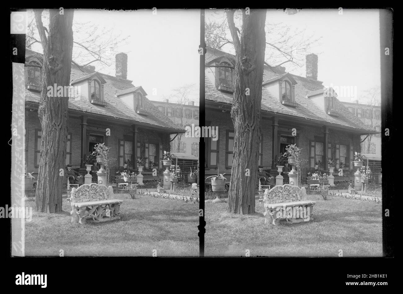 Rem Lefferts House, Distance, Fulton Street opposite Arlington Place ...