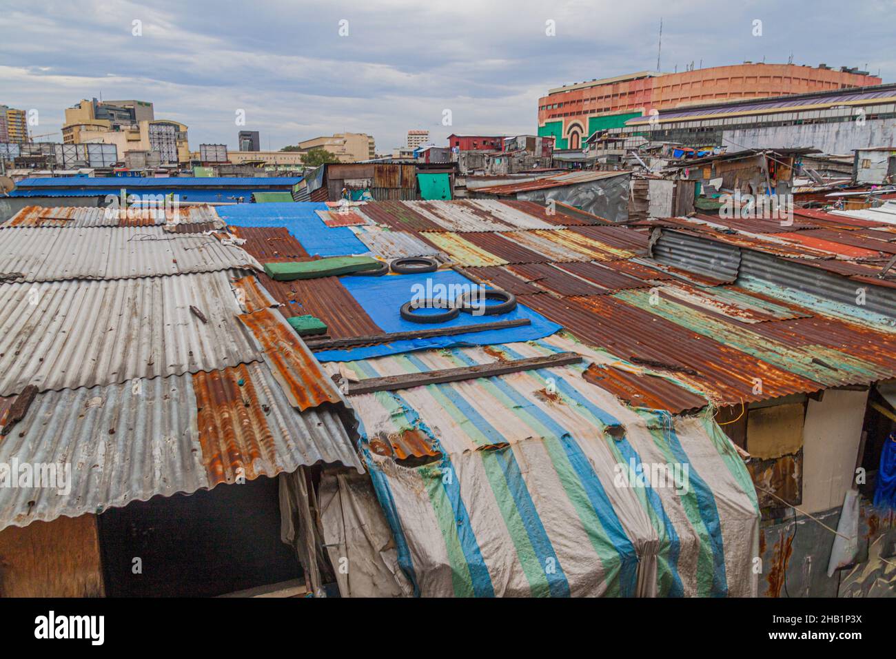 Slum area manila philippines High Resolution Stock Photography and Images - Alamy