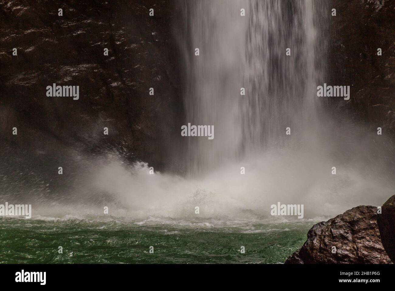 Casaroro Falls in Valencia, Negros island, Philippines Stock Photo - Alamy