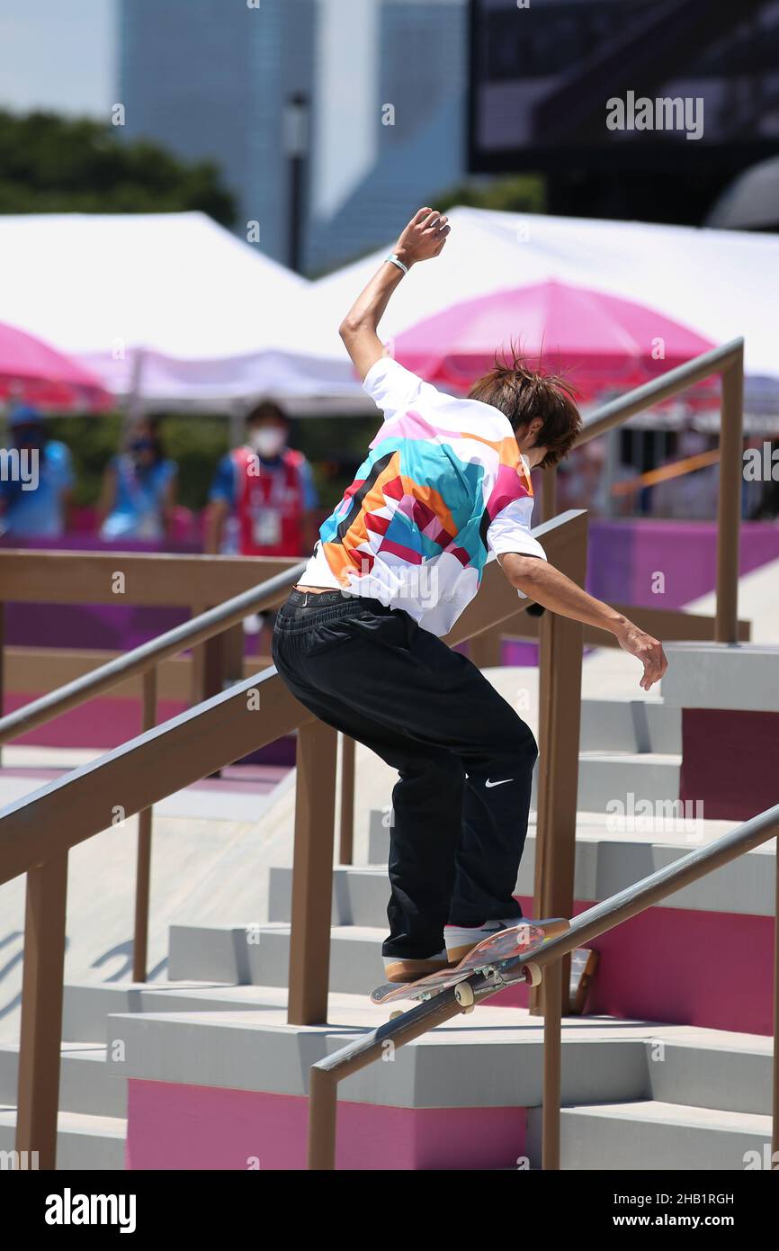 JULY 25th, 2021 - TOKYO, JAPAN: HORIGOME Yuto of Japan in action during ...