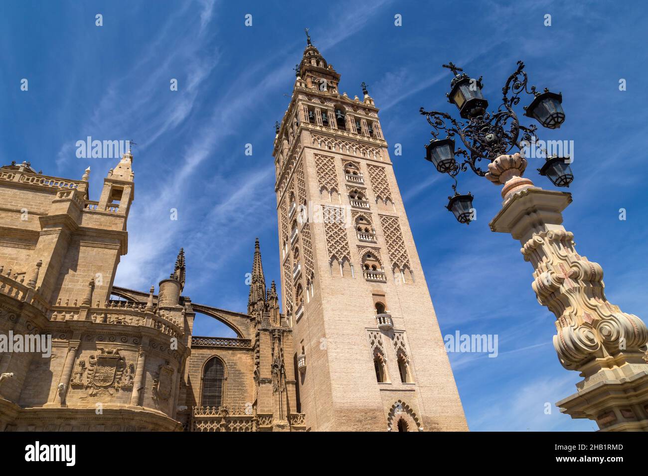 Seville Cathedral is one of tourist attractions of Seville, Andalusia ...