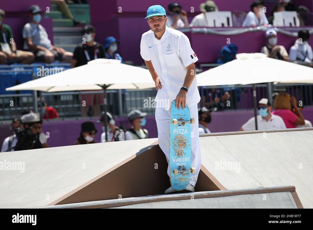 JULY 25th, 2021 - TOKYO, JAPAN: Vincent MILOU of France in action ...