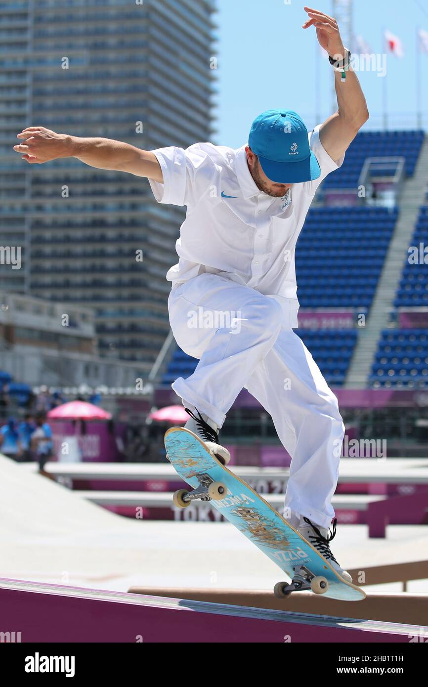 JULY 25th, 2021 - TOKYO, JAPAN: Vincent MILOU of France in action ...