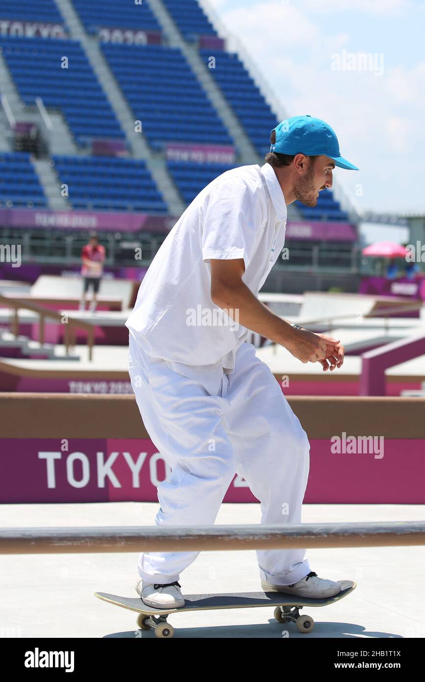 JULY 25th, 2021 - TOKYO, JAPAN: Vincent MILOU of France in action ...