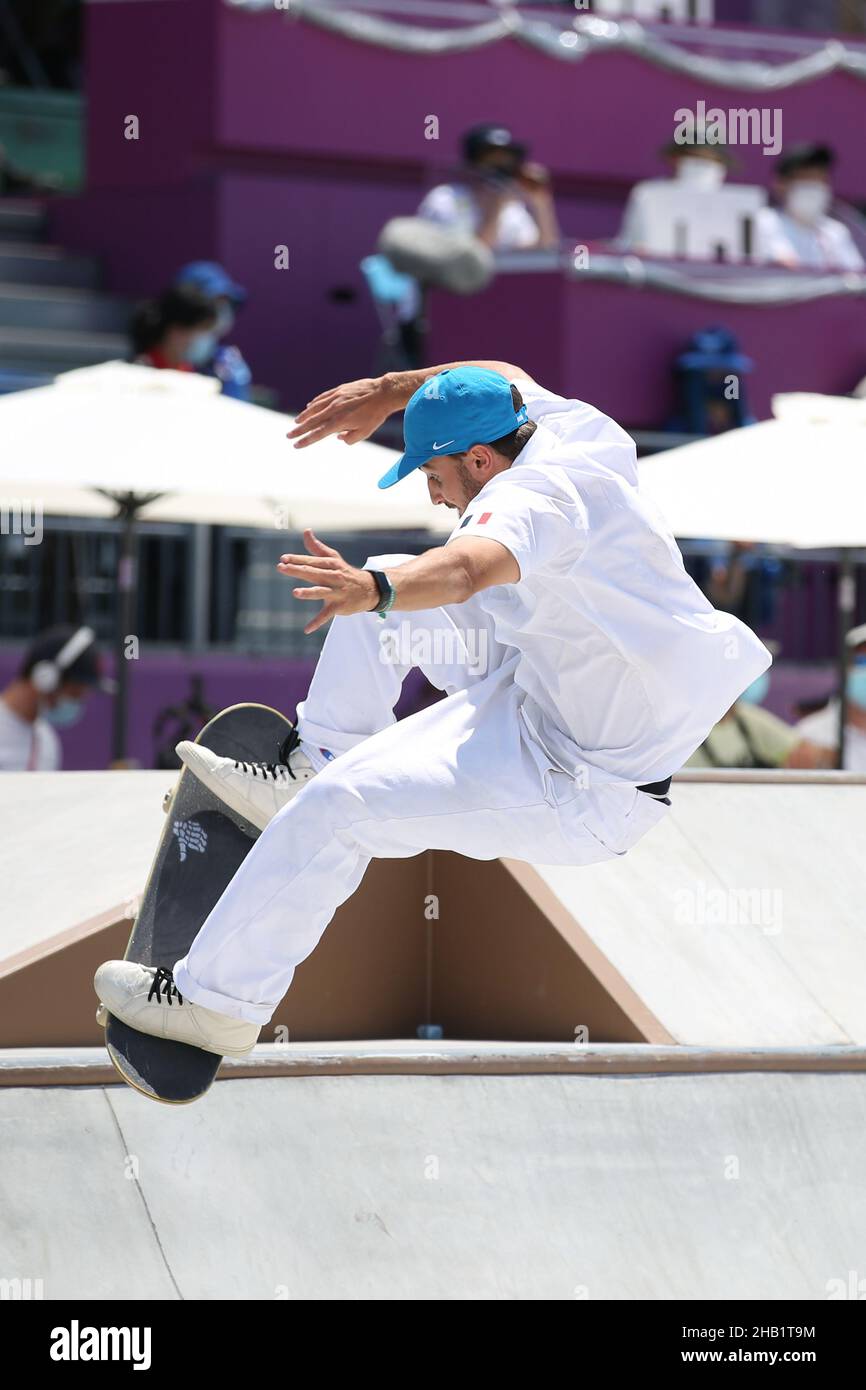 JULY 25th, 2021 - TOKYO, JAPAN: Vincent MILOU of France in action ...