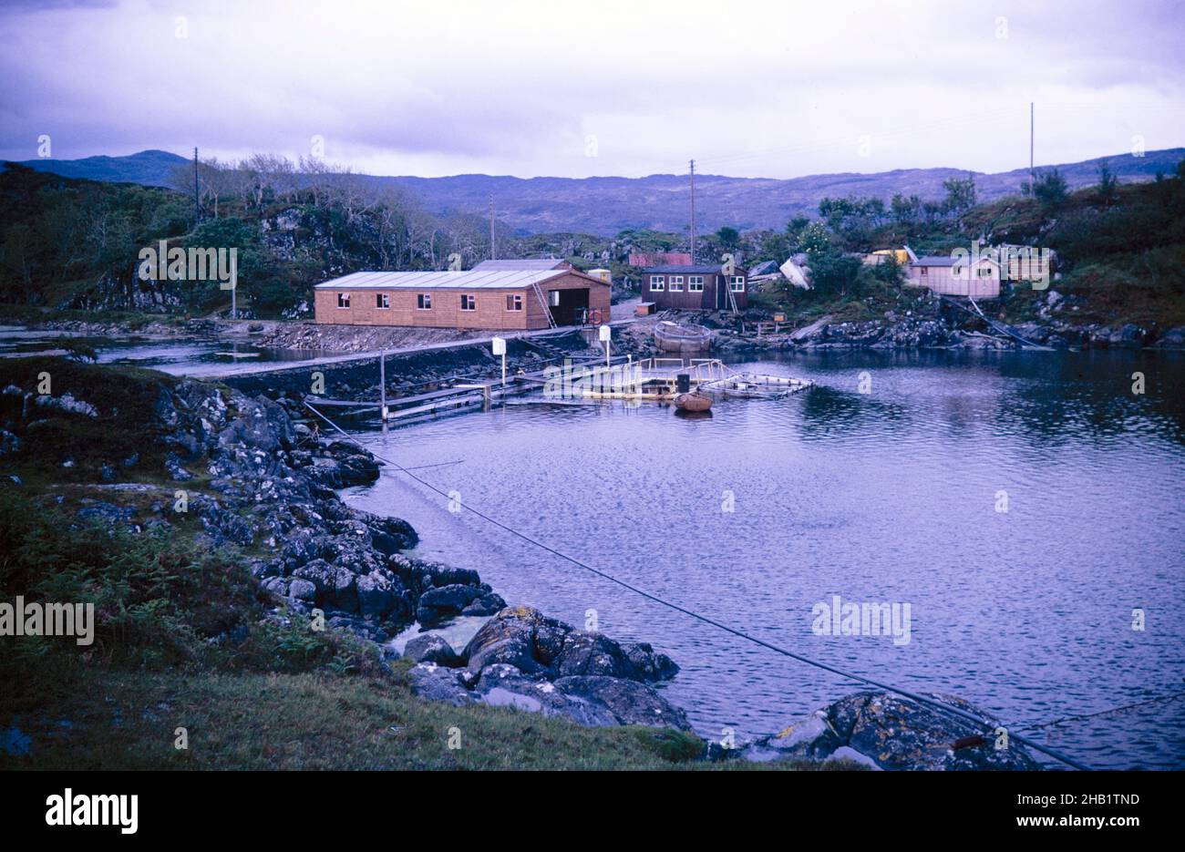 Fisheries marine research laboratory, Ardtoe, Acharacle, Scotland ...