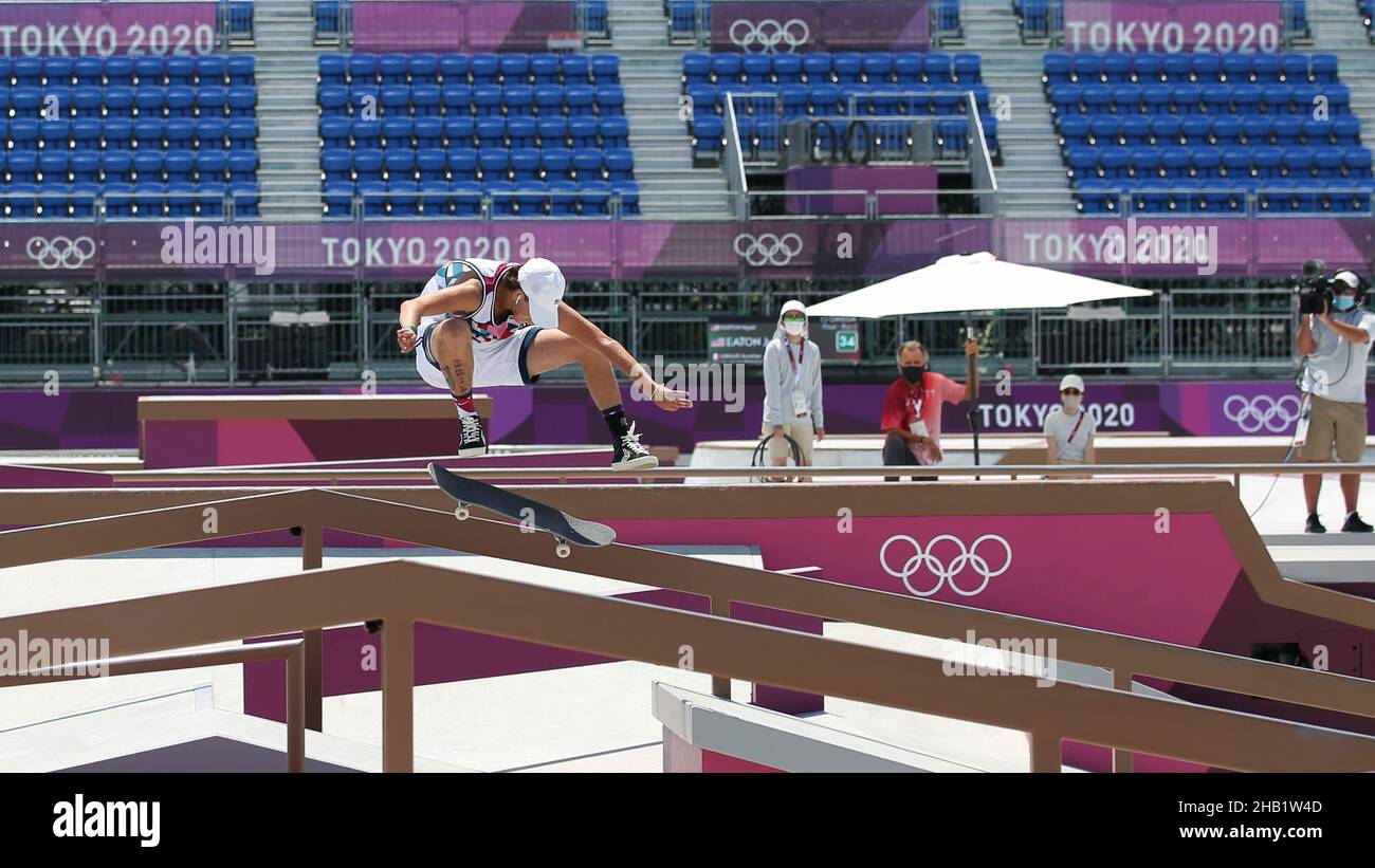JULY 25th, 2021 - TOKYO, JAPAN: Jagger EATON of United States in action ...
