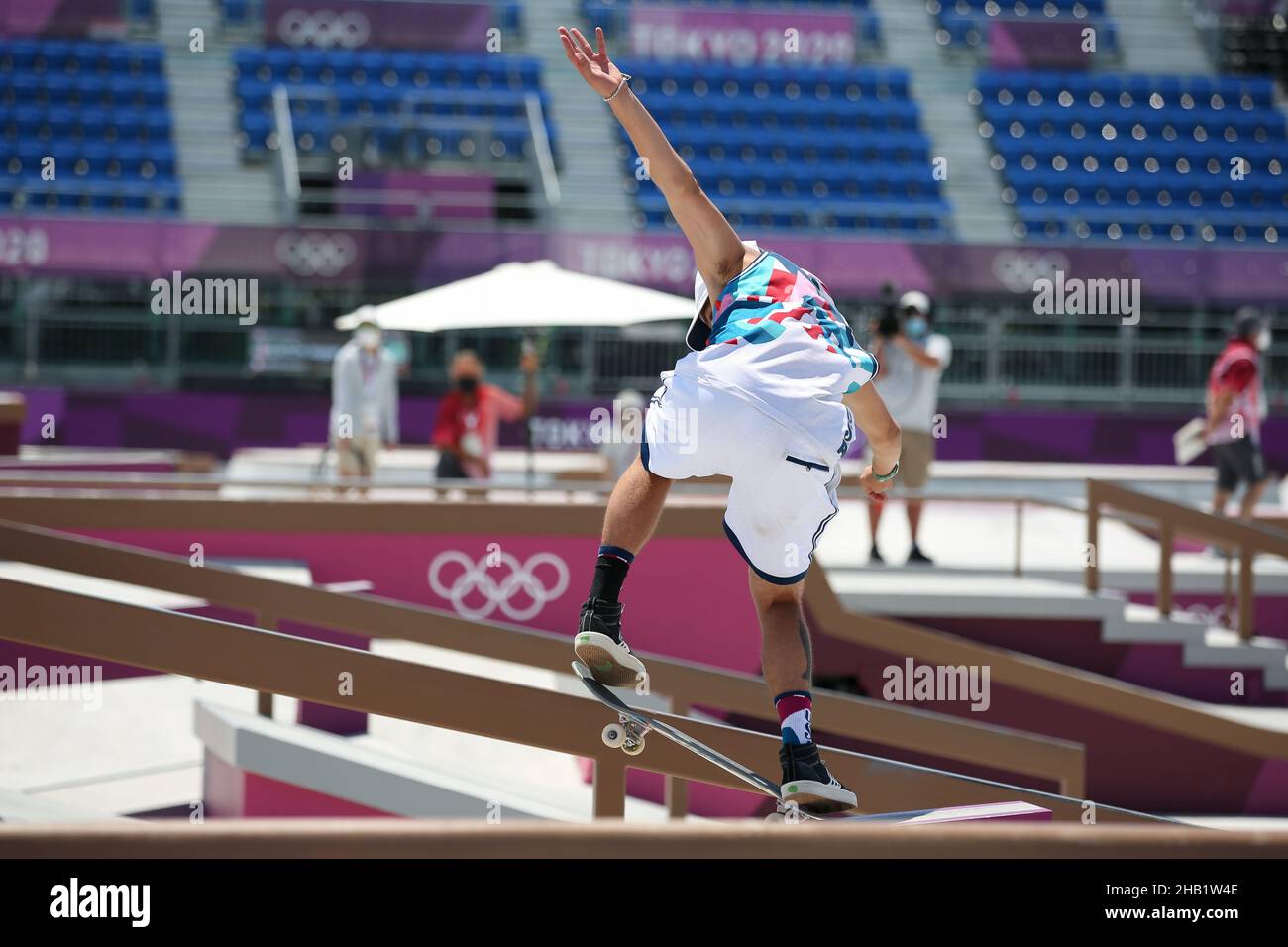 JULY 25th, 2021 - TOKYO, JAPAN: Jagger EATON of United States in action ...