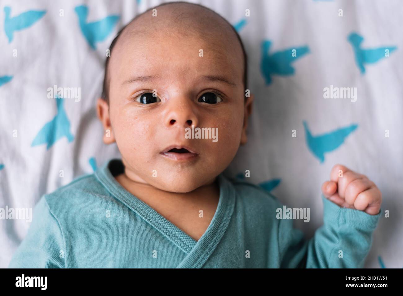 Bald kid hi-res stock photography and images - Alamy