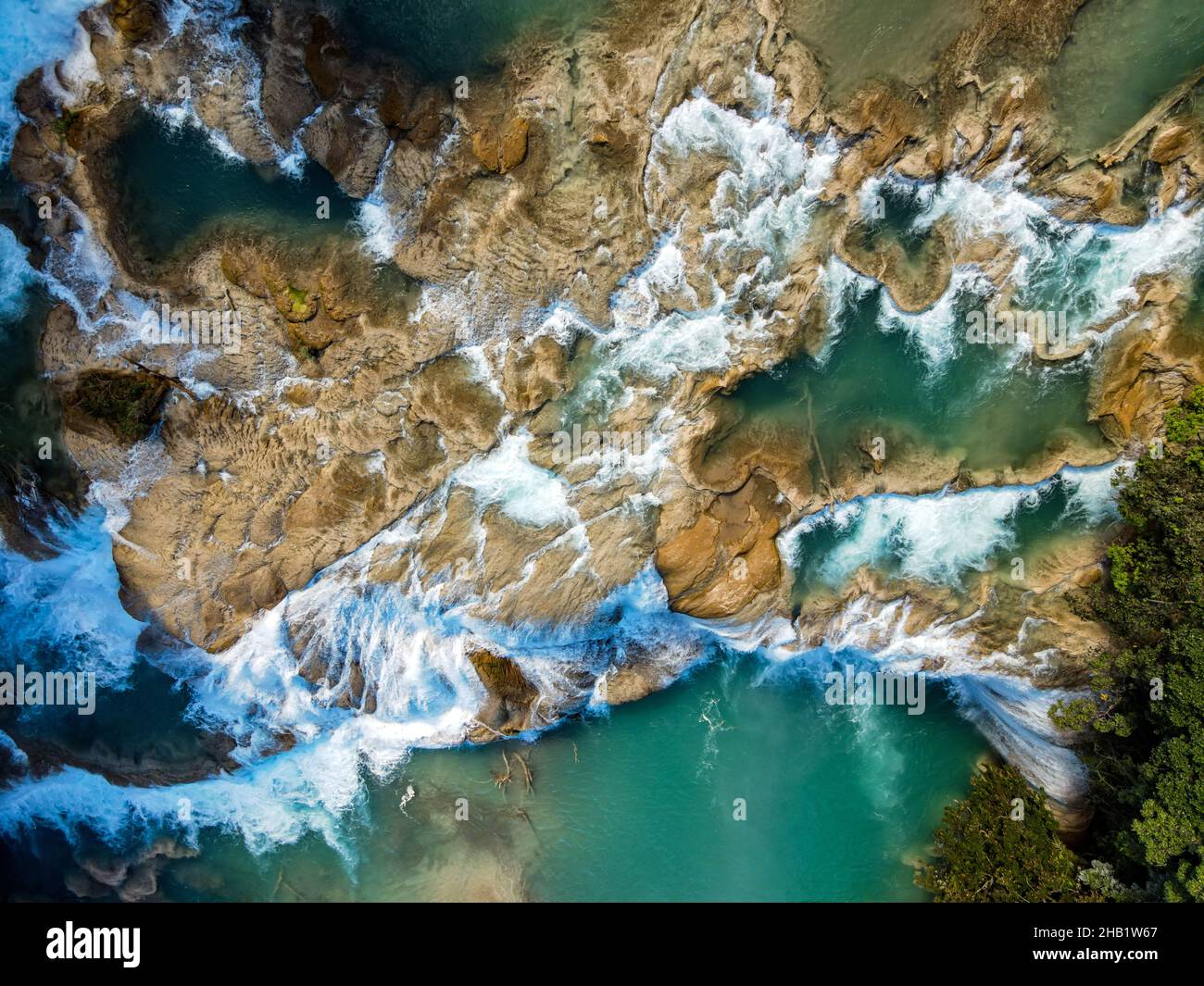 Palenque aerial view hi-res stock photography and images - Alamy