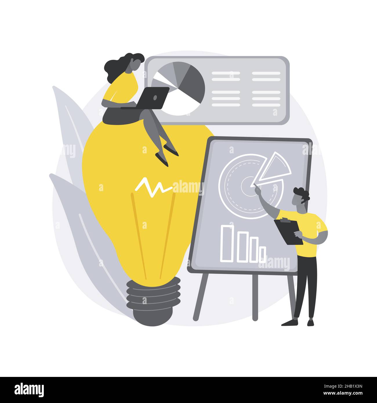 Competitive intelligence abstract concept vector illustration Stock ...