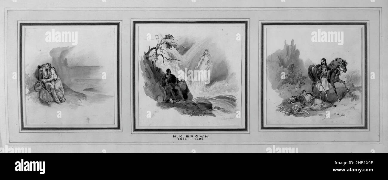 Illustration for an Edition of Manfred, Hablot Knight, Phiz Browne ...