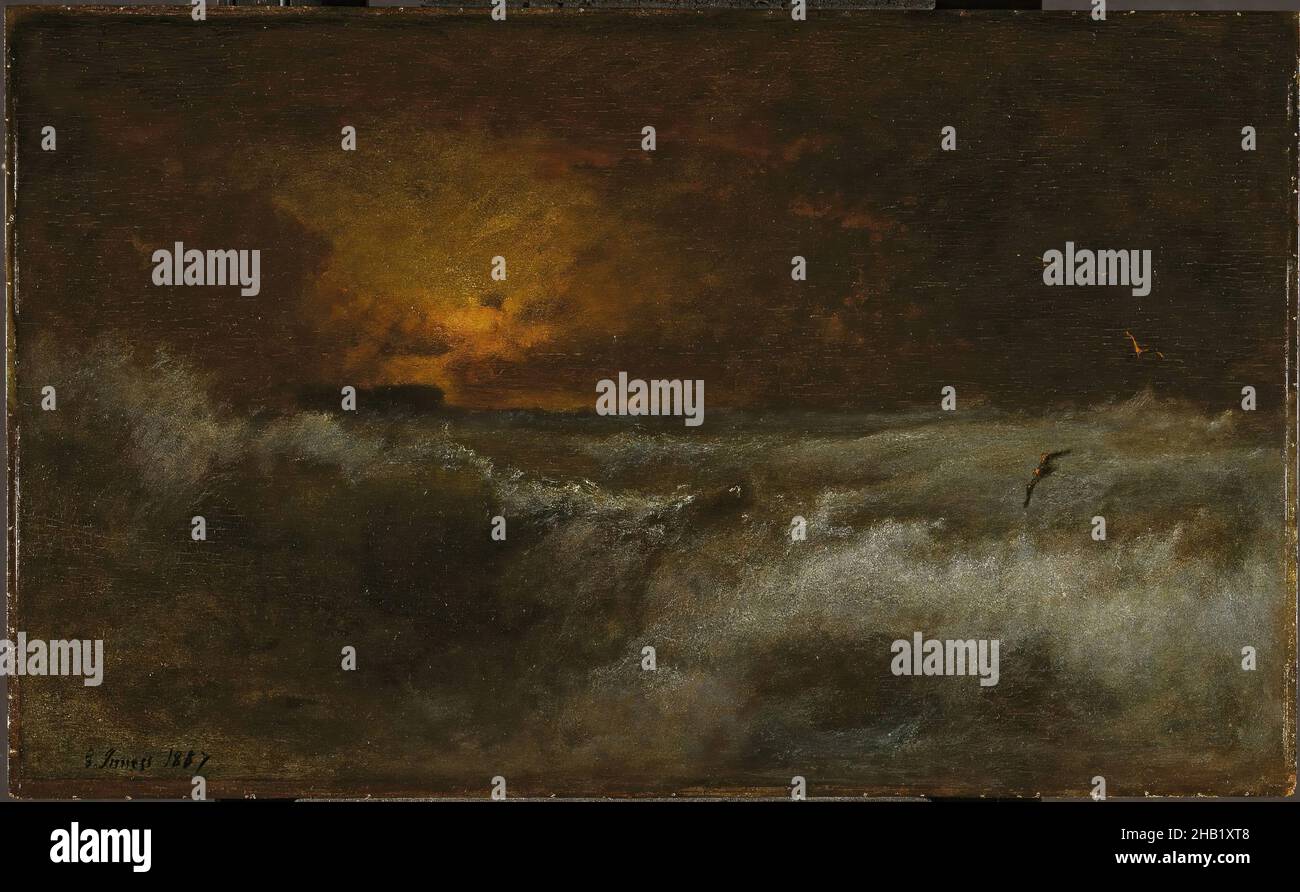 Over the river george inness hi-res stock photography and images - Alamy