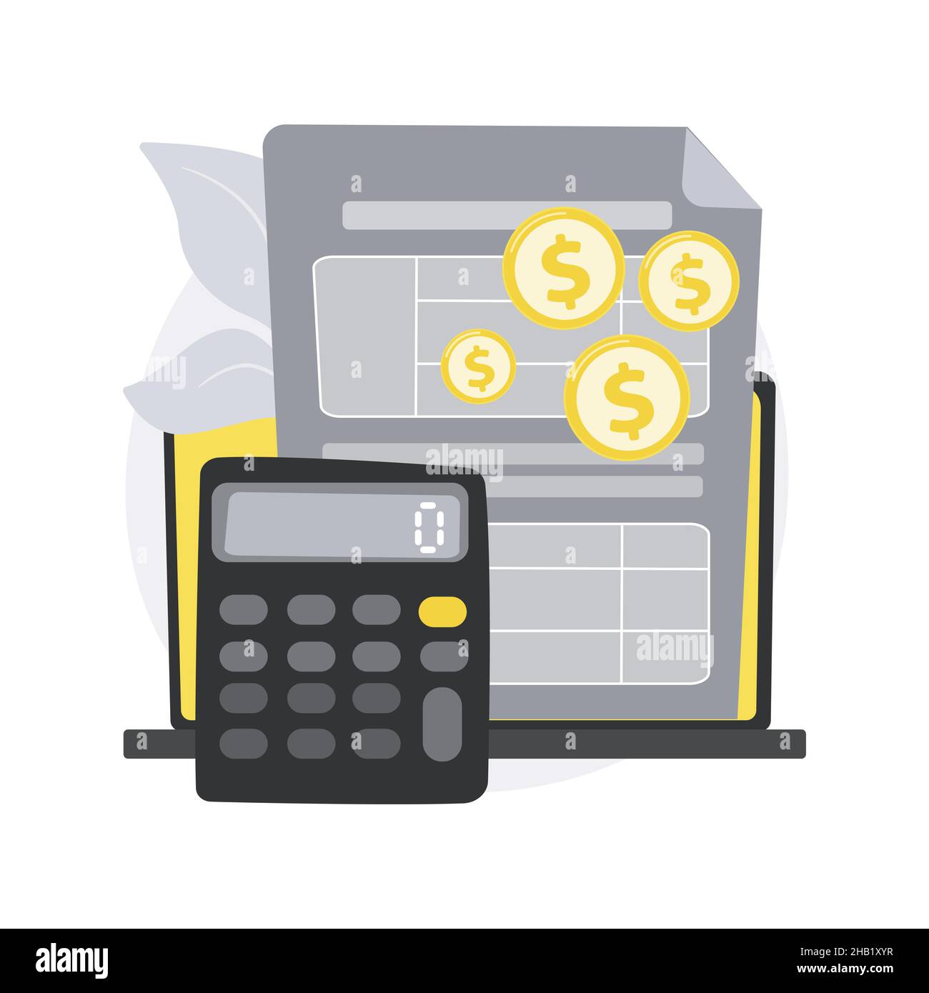 Desktop tax filing software abstract concept vector illustration Stock ... Desktop tax filing software abstract concept vector illustration Stock ...
