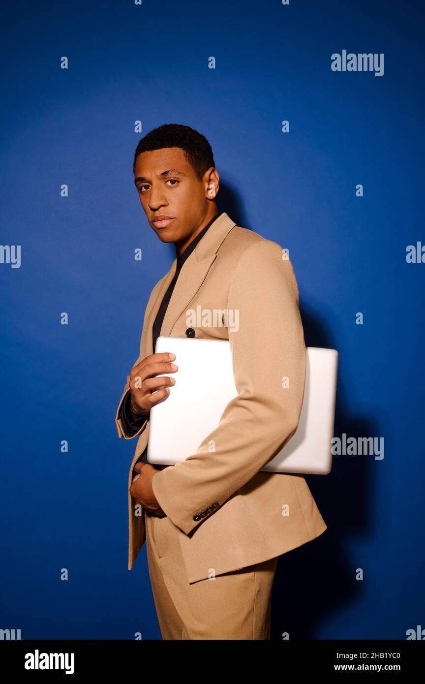 Young guy posing camera hi-res stock photography and images - Alamy