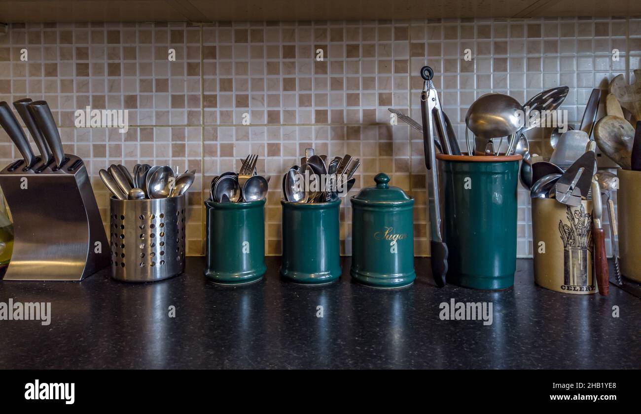 Vintage kitchen items hi-res stock photography and images - Alamy