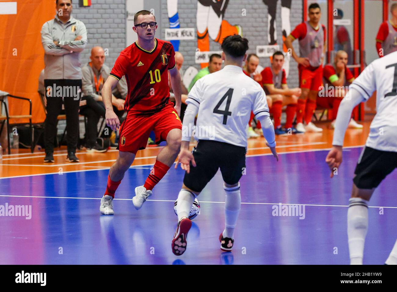 ZEIST, NETHERLANDS - DECEMBER 16: Marvin Ghislandi of Belgium, Suad Ak ...