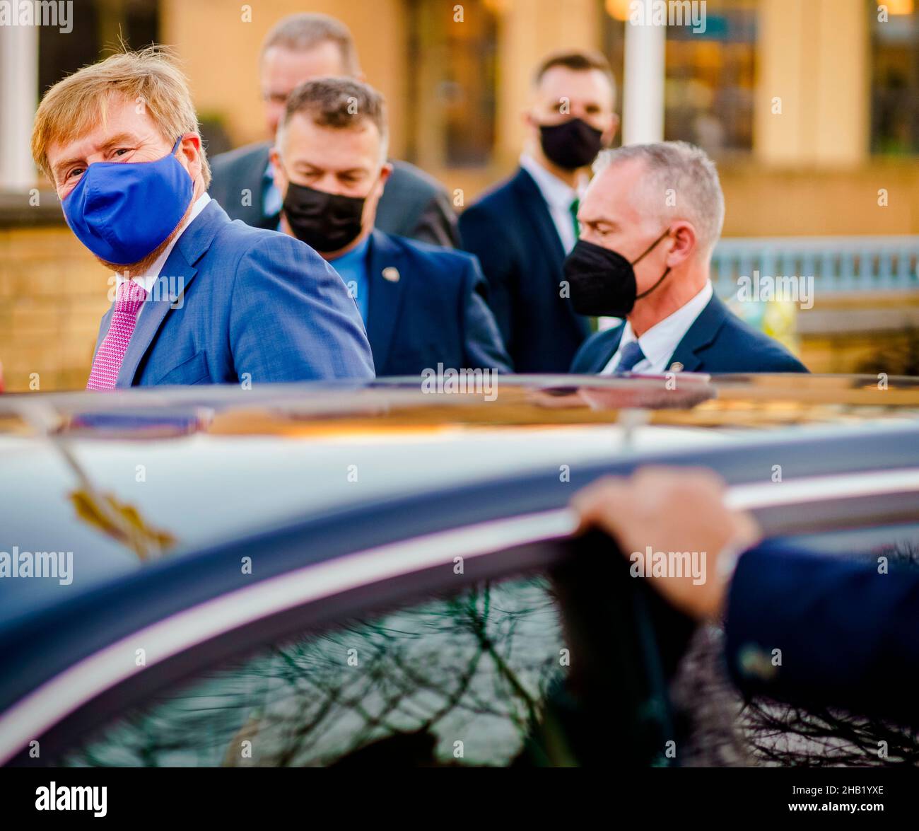 The Hague, Niederlande. 16th Dec, 2021. King Willem-Alexander of The ...