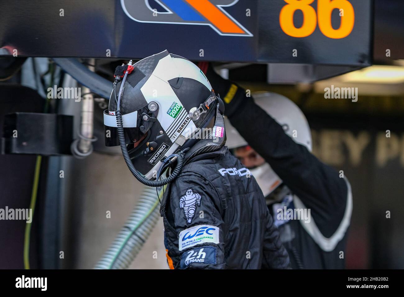 #86, GULF RACING - GBR, PORSCHE 911 RSR, Benjamin BARKER 2020 FIA World ...