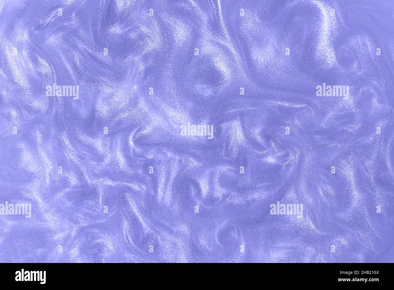 Violet paint background. Motion of the shiny liquid. Color of the year ...