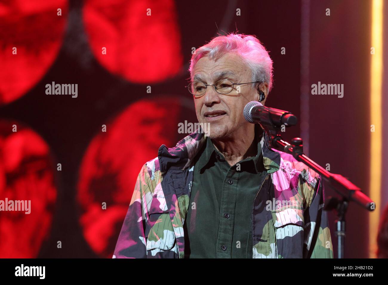 Brazilian singer Caetano Veloso during the Tik Tok Awards Brazil awards ...