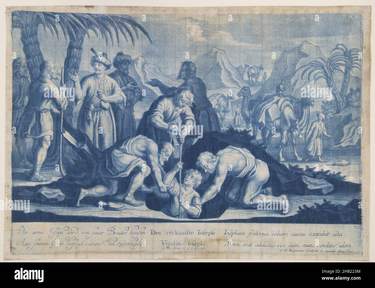 The story of joseph plate hi-res stock photography and images - Alamy