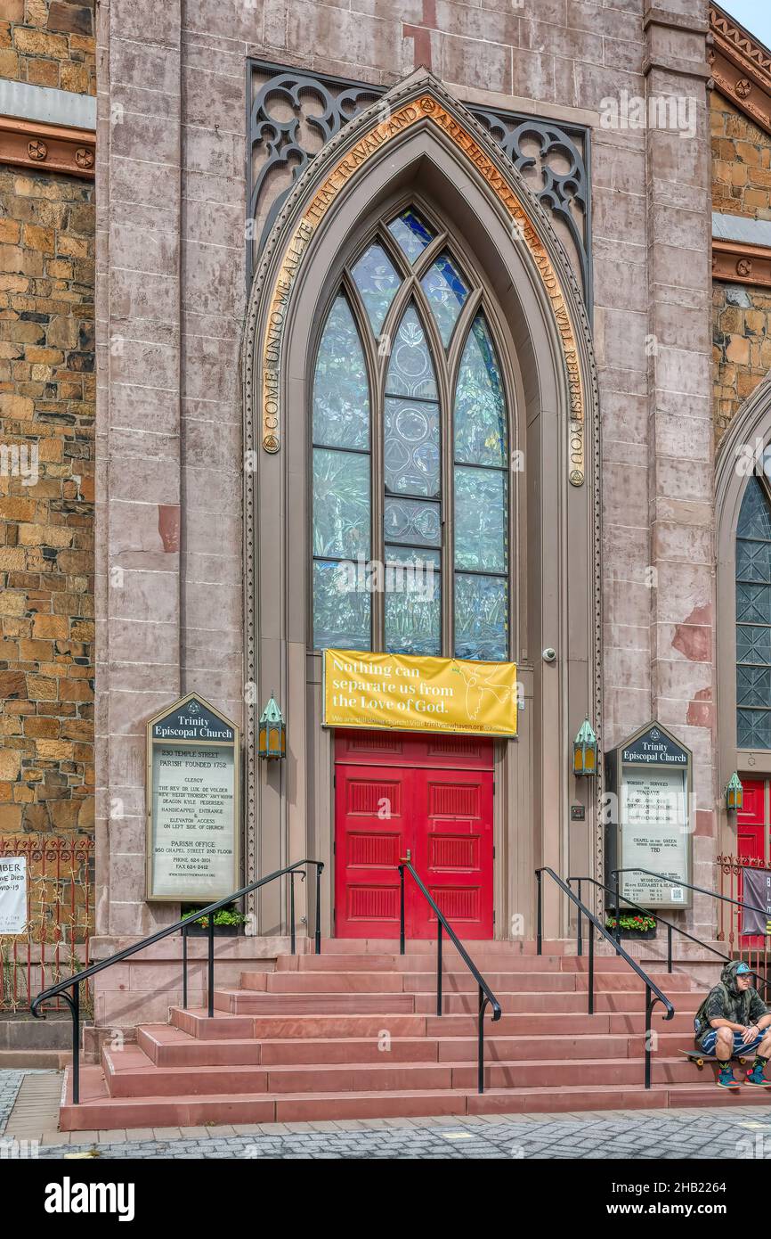 Trinity Episcopal Church, aka Trinity Church on the Green, is a Gothic ...
