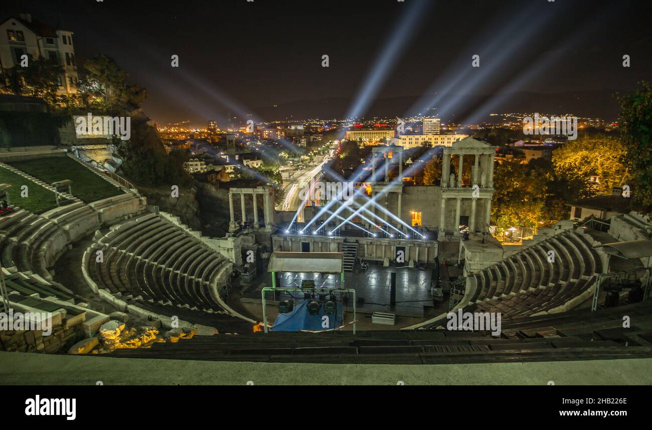 The odeon roman amphitheatre hi-res stock photography and images - Alamy