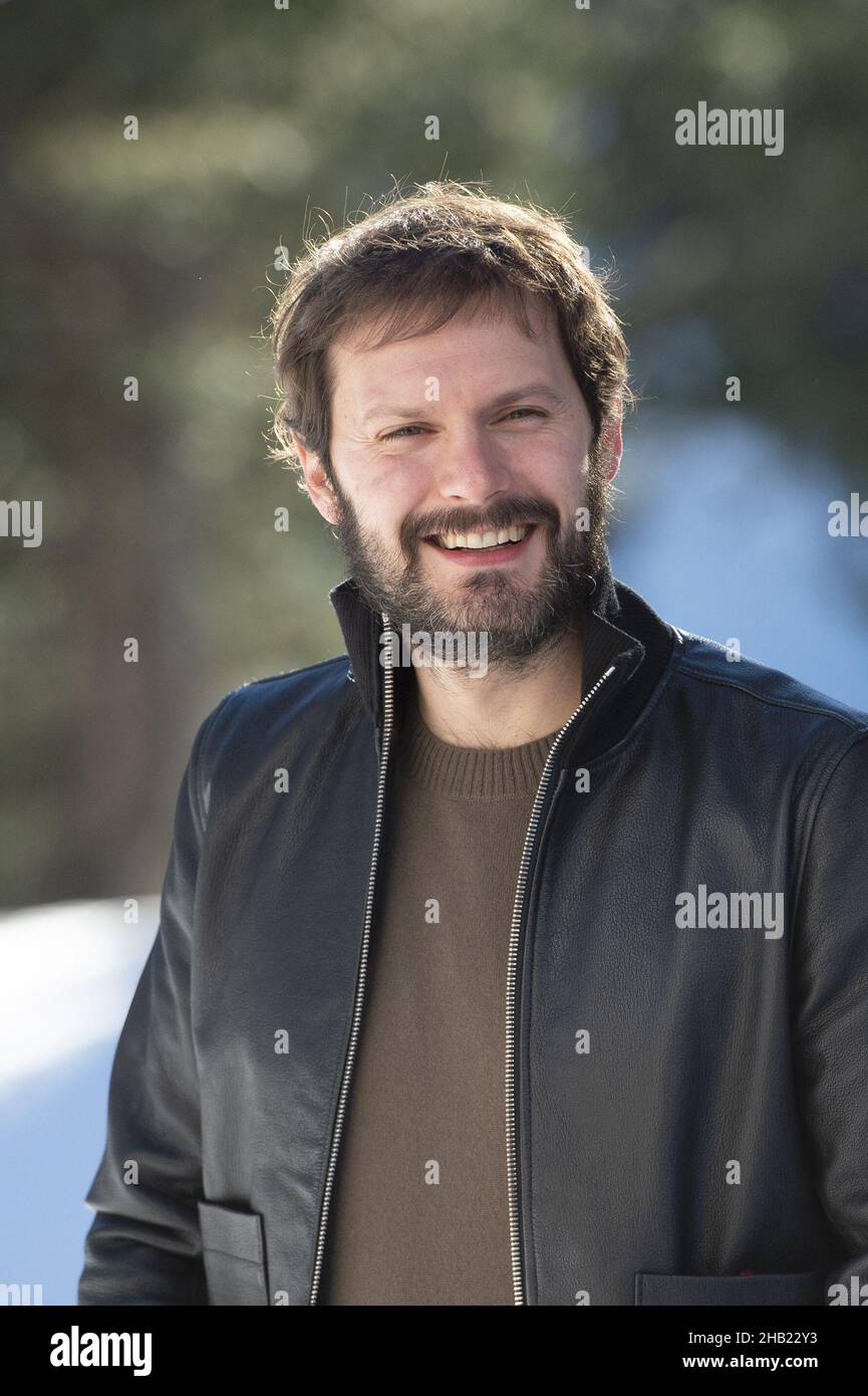 Hugo Becker attending a photo session as part of the 13th Les Arcs Film ...