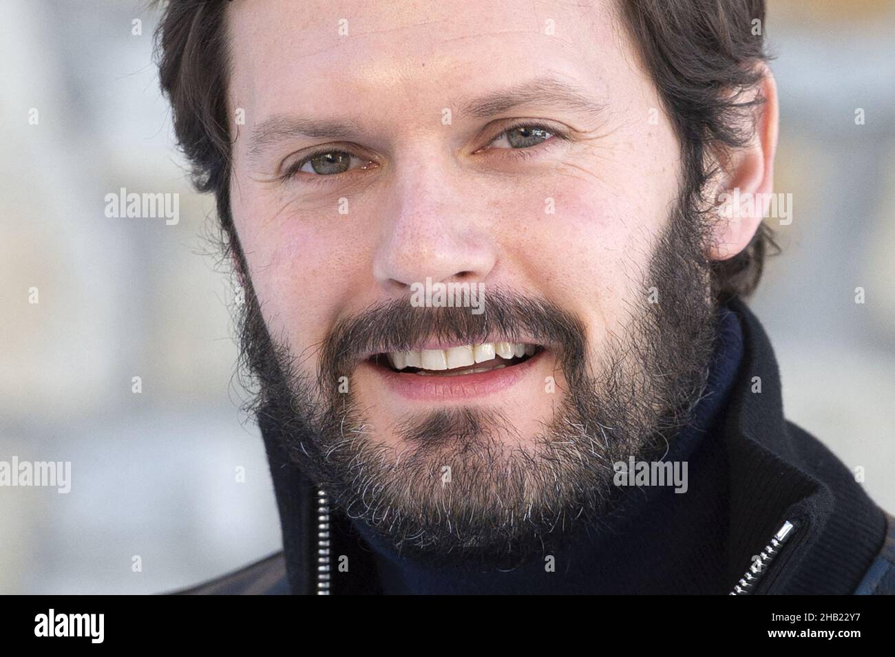 Hugo Becker attending a photo session as part of the 13th Les Arcs Film ...
