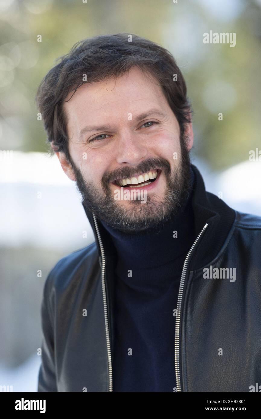 Hugo Becker attending a photo session as part of the 13th Les Arcs Film ...