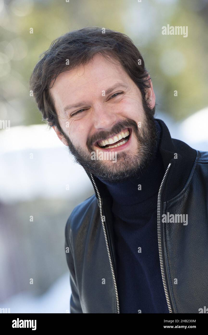 Hugo Becker attending a photo session as part of the 13th Les Arcs Film ...