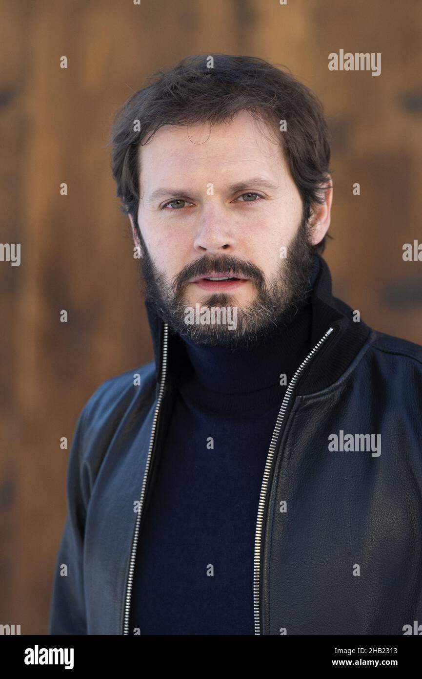 Hugo Becker attending a photo session as part of the 13th Les Arcs Film ...