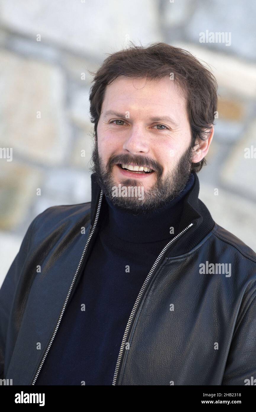 Hugo Becker attending a photo session as part of the 13th Les Arcs Film ...