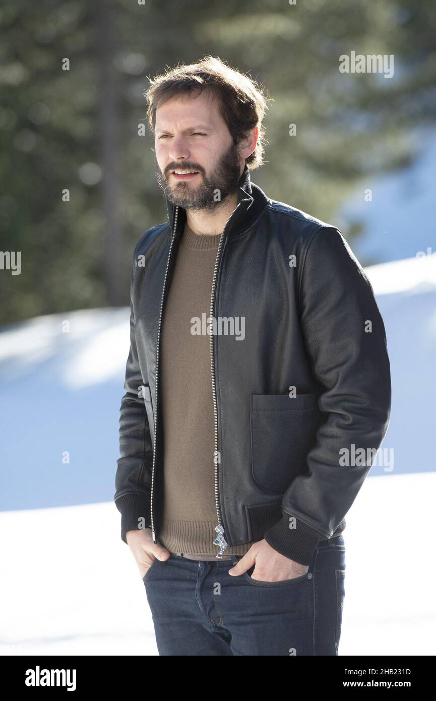 Hugo Becker attending a photo session as part of the 13th Les Arcs Film ...