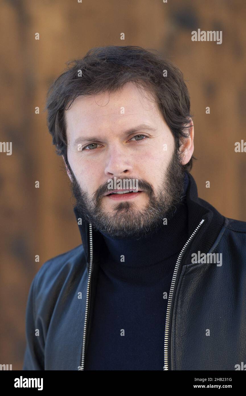 Hugo Becker attending a photo session as part of the 13th Les Arcs Film ...